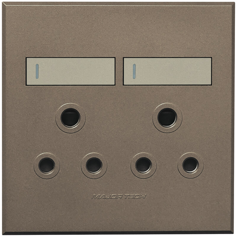 Double RSA Sockets – Titanium/Bronze – Christensen Tools, South Africa