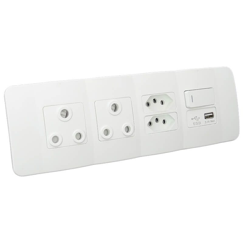 USB Omni Cluster Wall Socket – Christensen Tools, South Africa