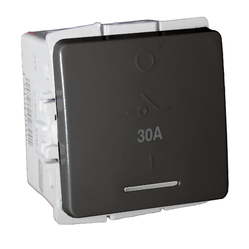 30A Double Pole Isolator Module – Black – Christensen Tools, South Africa