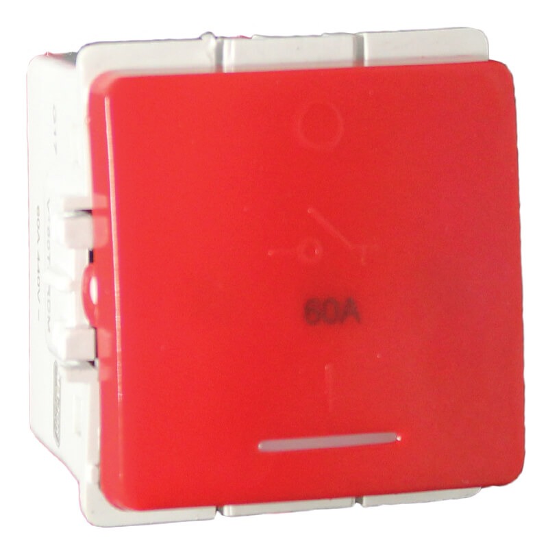 60A Triple Pole Isolator – Red – Christensen Tools, South Africa