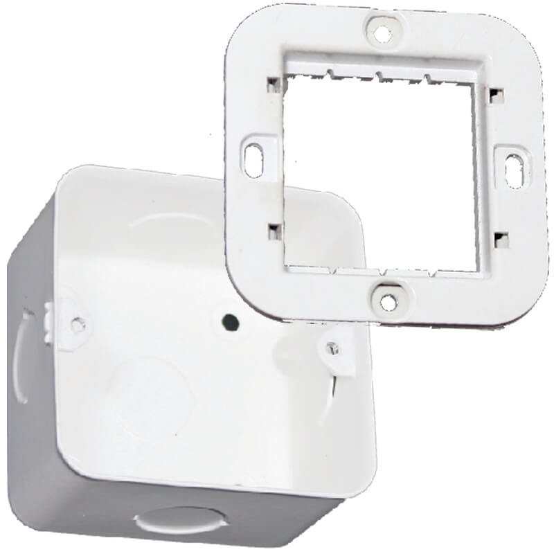 Box with Fixing Frame and Support – White – Christensen Tools, South Africa