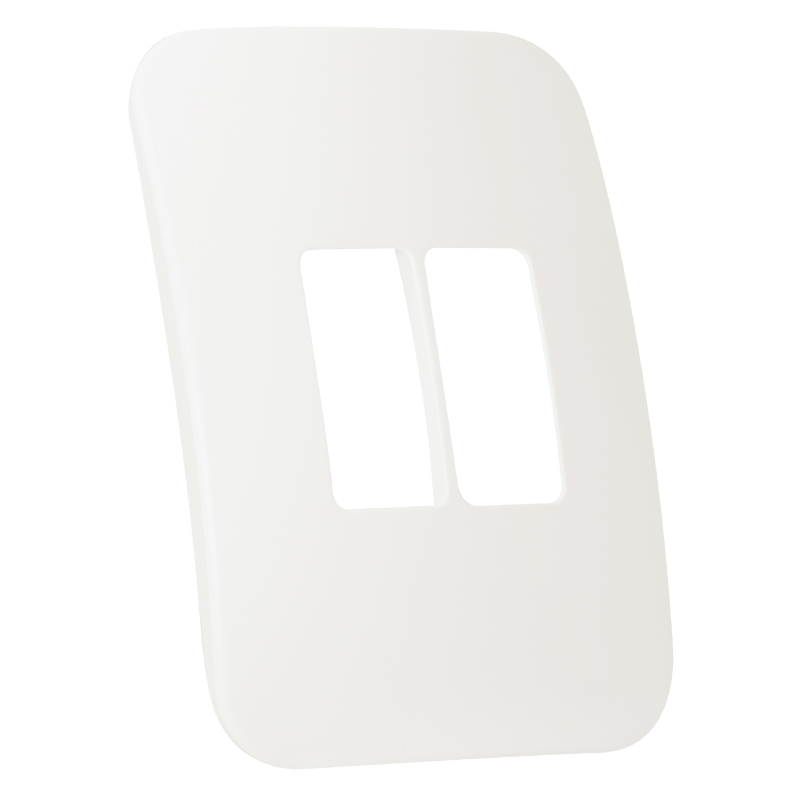 Two Single Module Vertical Cover Plate – White – Christensen Tools ...