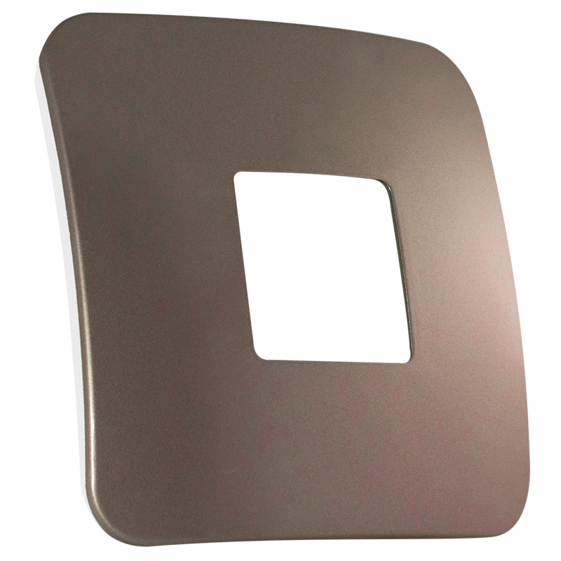 One Double Module / Stove Isolator Cover Plate – Bronze – Christensen ...